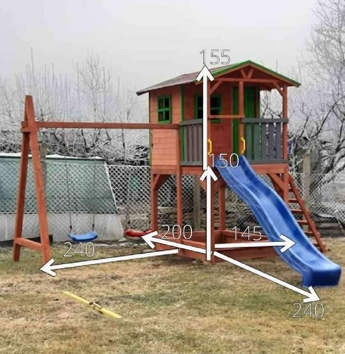 Játszótér részletei :: Fából Mindent